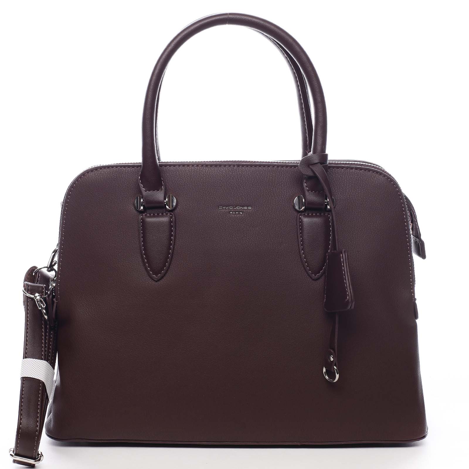 Dámská kabelka tmavě vínová - David Jones Delah - Kabea.cz