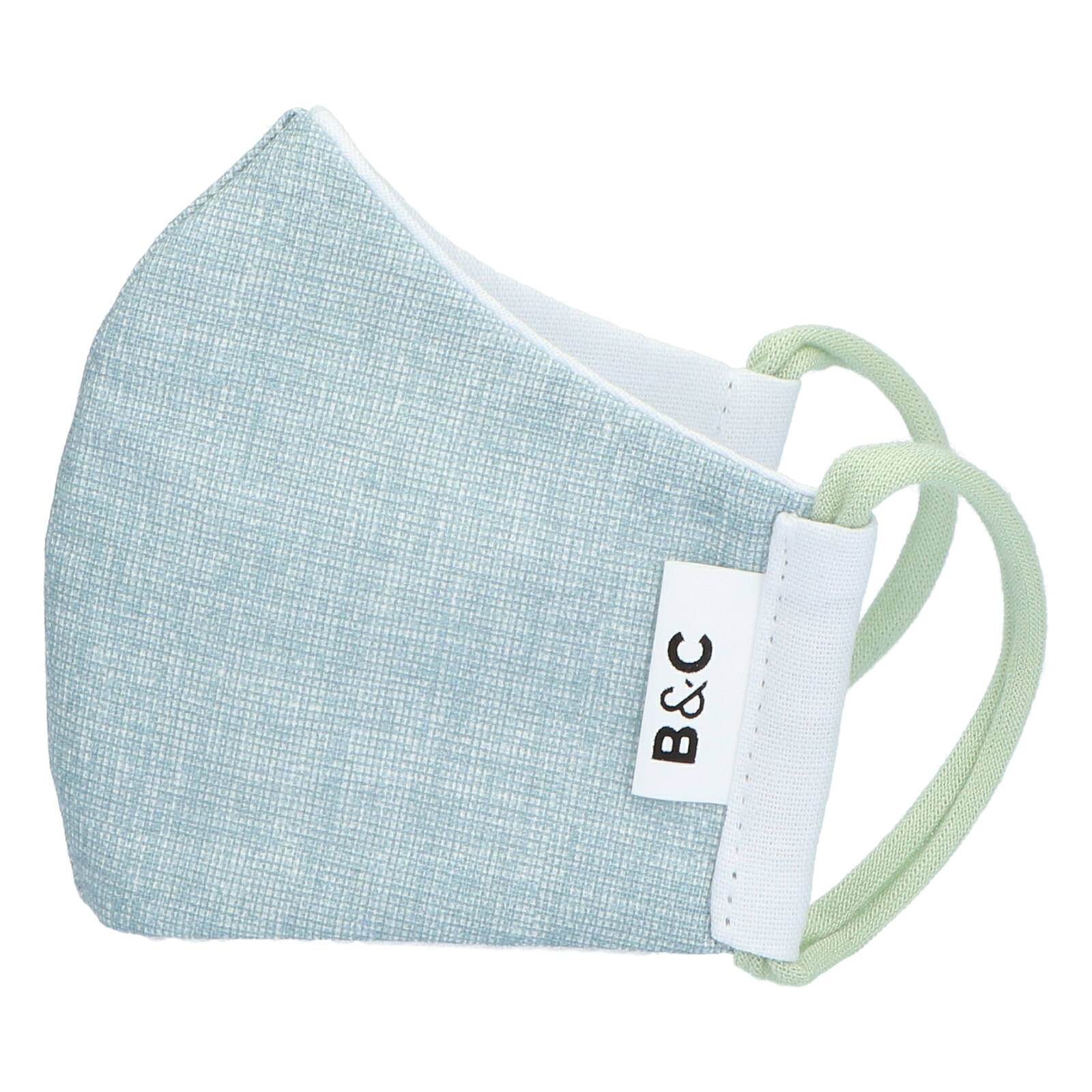 Nano rouška dětská české výroby světle zelená - B&C XS - Kabea.cz