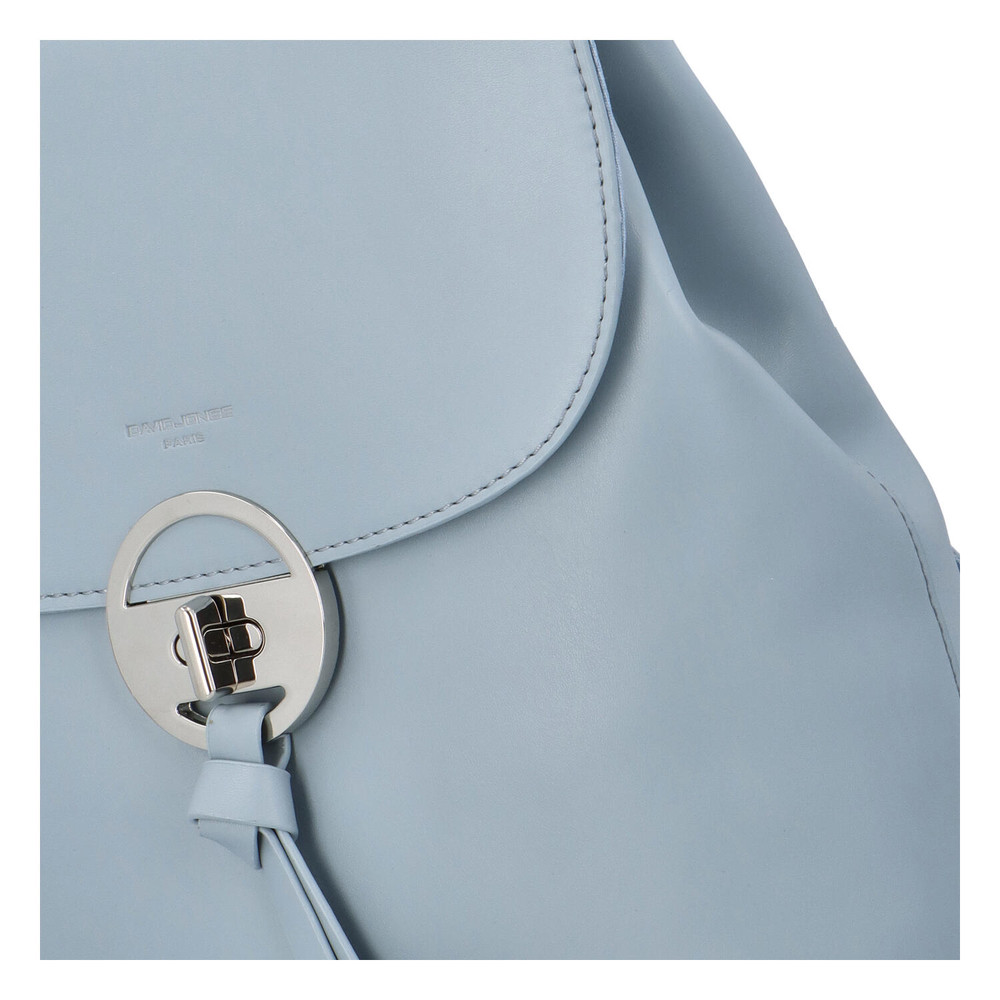 Dámský módní batoh světle modrý - David Jones Alan - Kabea.cz