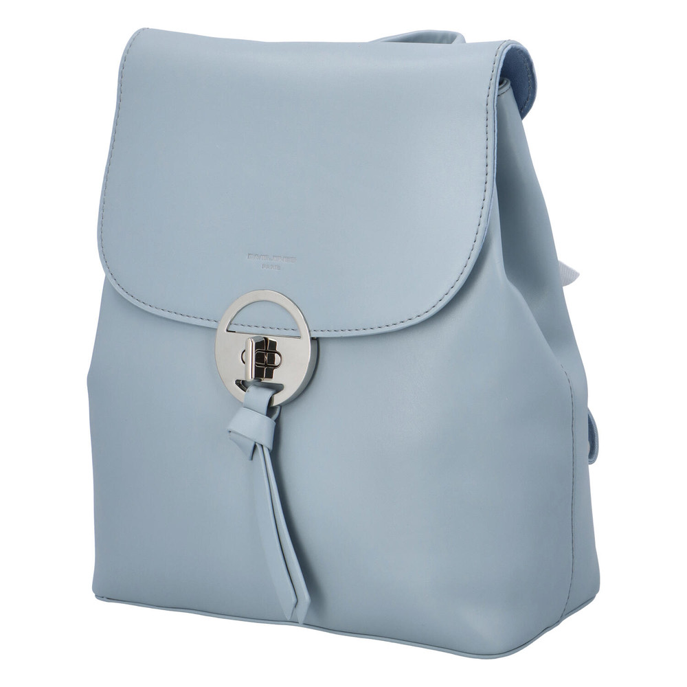 Dámský módní batoh světle modrý - David Jones Alan - Kabea.cz