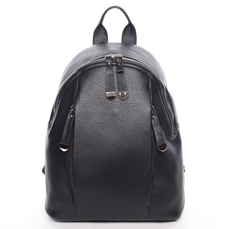 Atraktivní dámský černý batoh na tablet - MARIA C Febbe - Kabea.cz