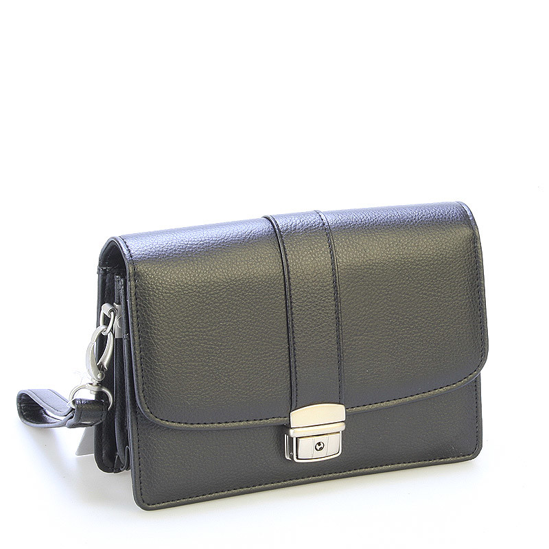 Elegantní a prostorné pánské černé etue - Sendi Design 2601 - Kabea.cz