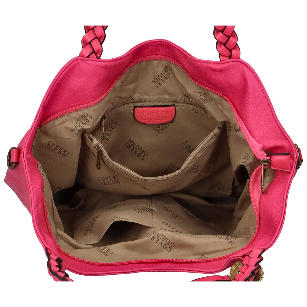Dámská kabelka přes rameno fuchsiová - Coveri Aurora - Kabea.cz