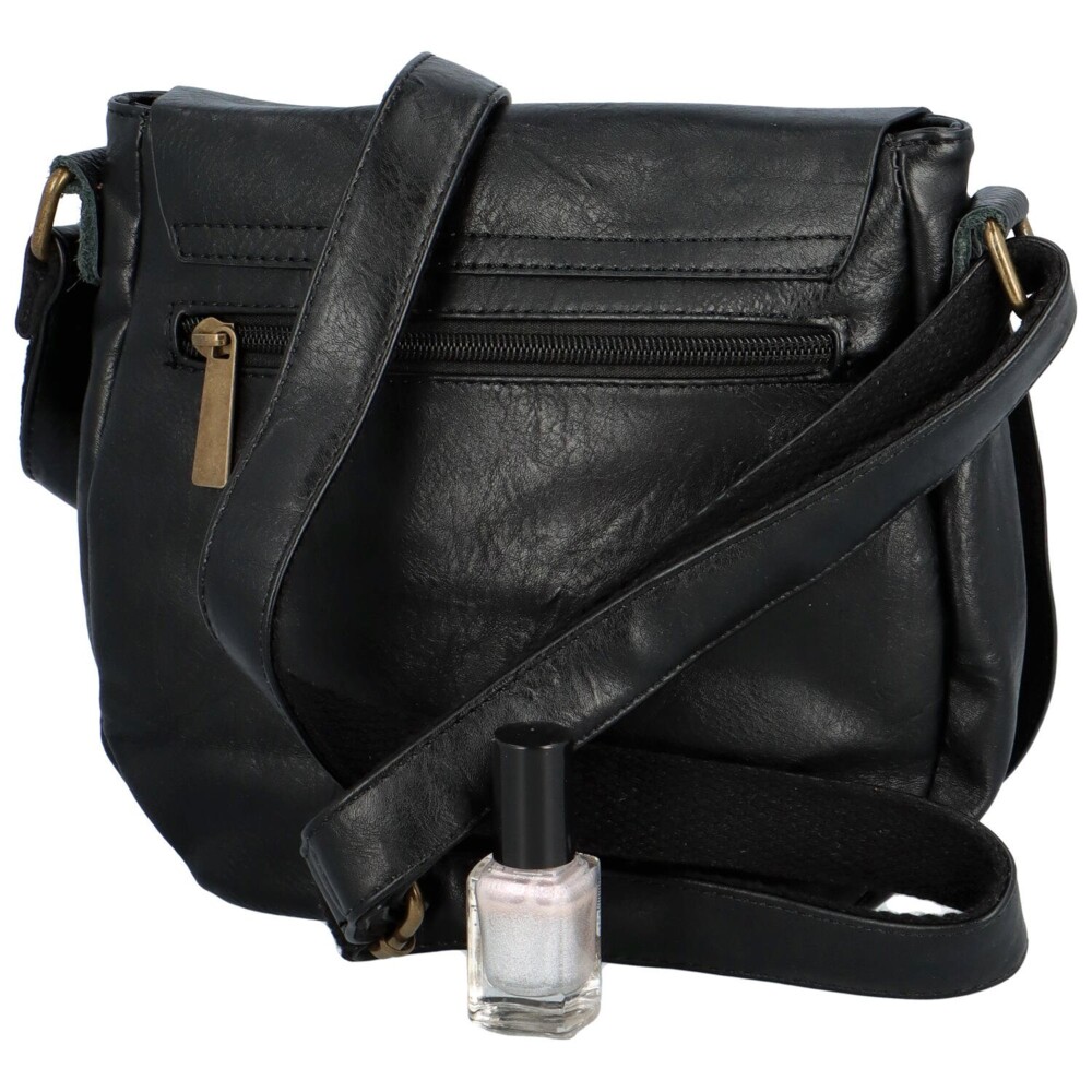 Dámska crossbody kabelka černá - Paolo Bags Jessica - Kabea.cz