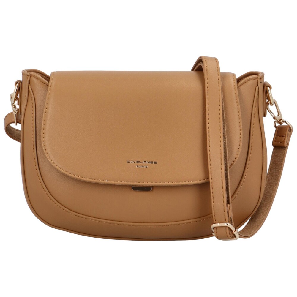 Dámská crossbody kabelka camel - David Jones Maya - Kabea.cz