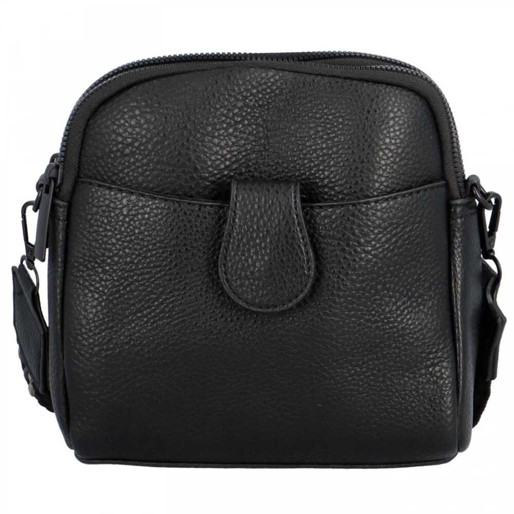 Dámská crossbody kabelka/taška černá - Paolo bags Sarah - Kabea.cz