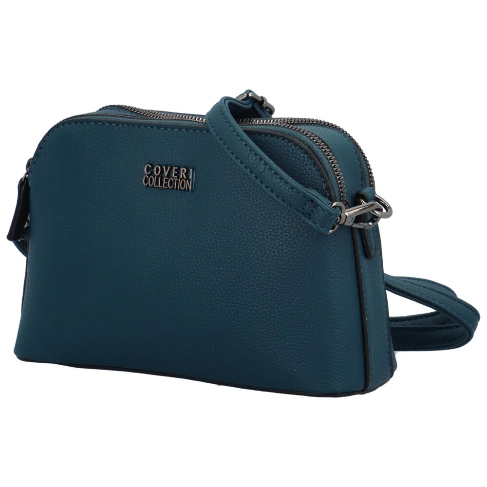 Dámská crossbody kabelka tyrkysová - Coveri Ivena - Kabea.cz
