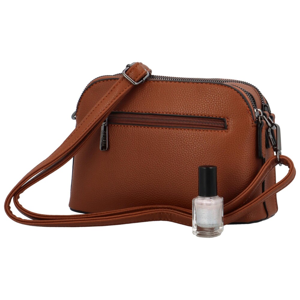 Dámská crossbody kabelka hnědá - Coveri Ivena - Kabea.cz