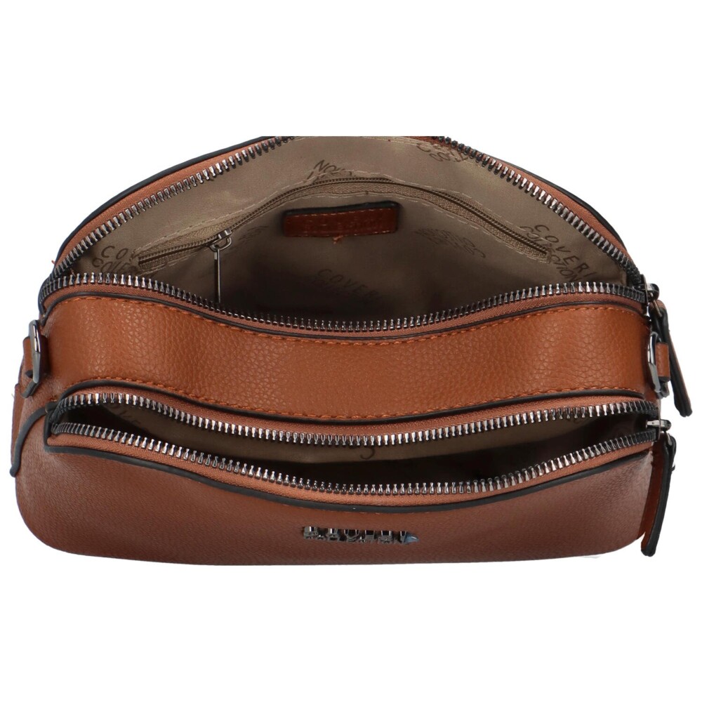 Dámská crossbody kabelka hnědá - Coveri Ivena - Kabea.cz