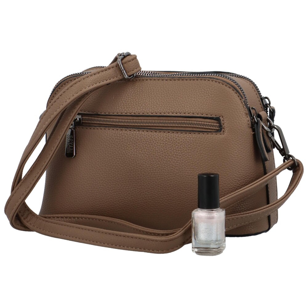 Dámská crossbody kabelka taupe - Coveri Ivena - Kabea.cz