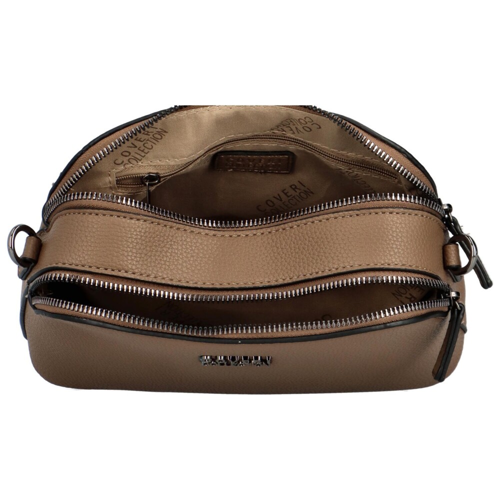 Dámská crossbody kabelka taupe - Coveri Ivena - Kabea.cz