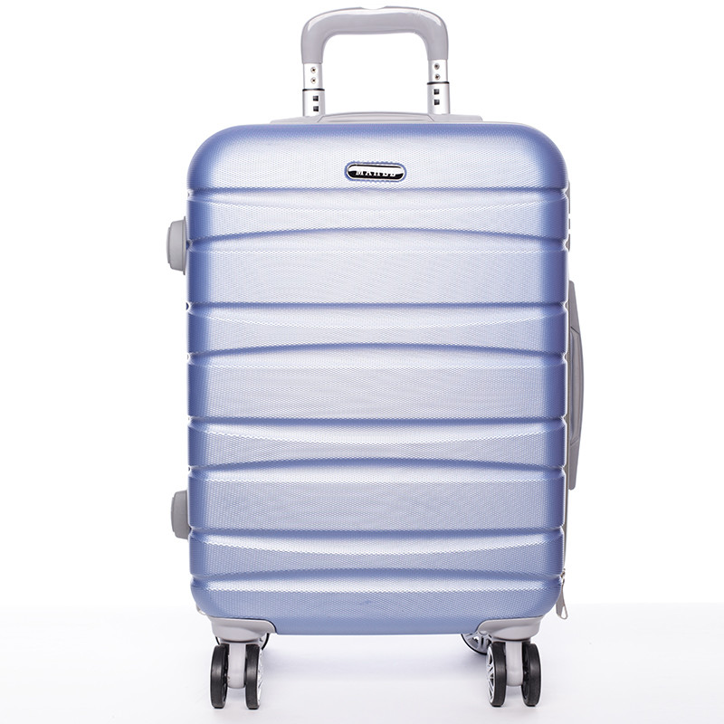 Cestovní pevný kufr fialový - Mahel Rayas S - Kabea.cz