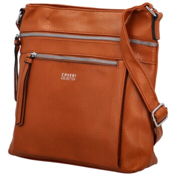 Dámská crossbody kabelka hnědá - Coveri Daleina - Kabea.cz