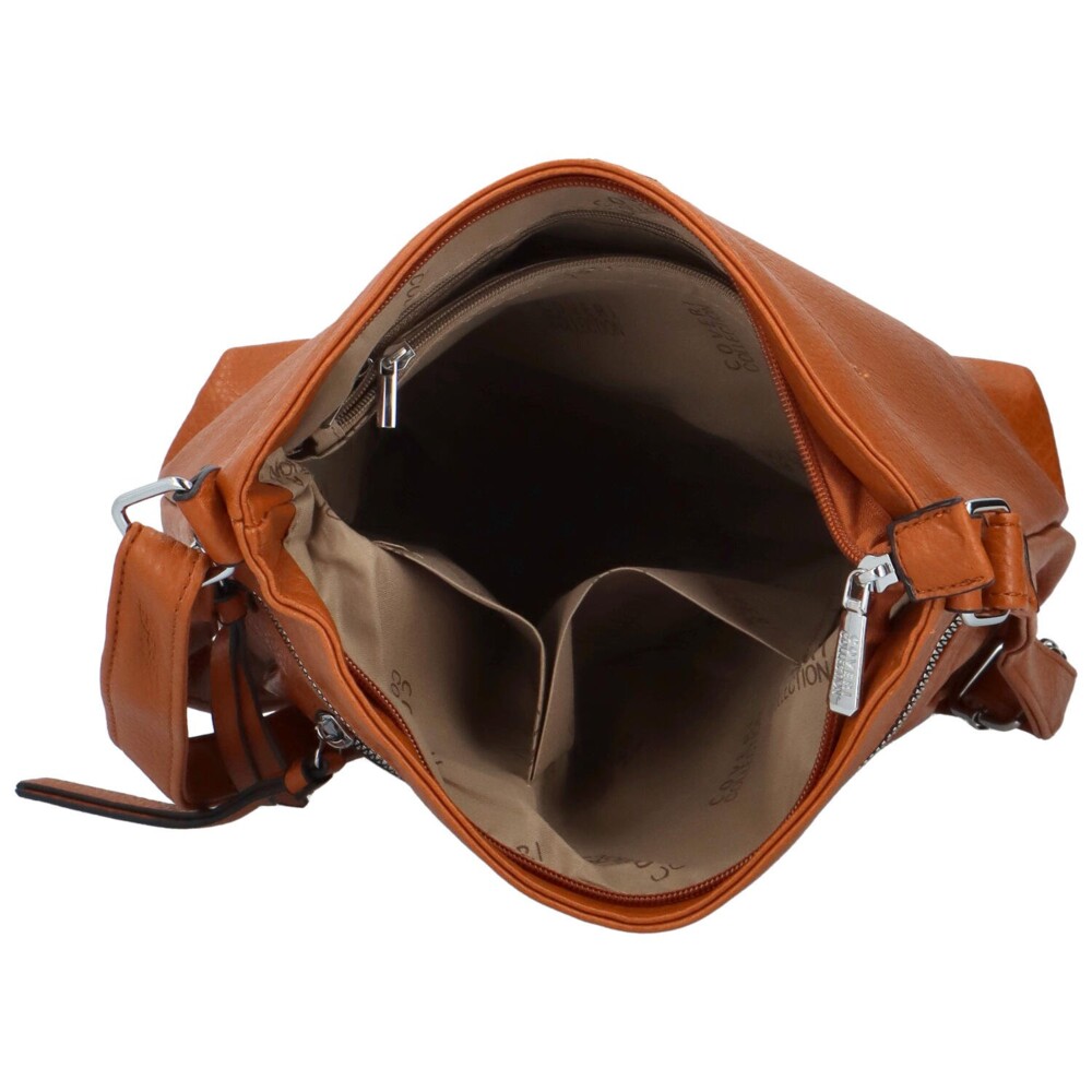 Dámská crossbody kabelka hnědá - Coveri Daleina - Kabea.cz