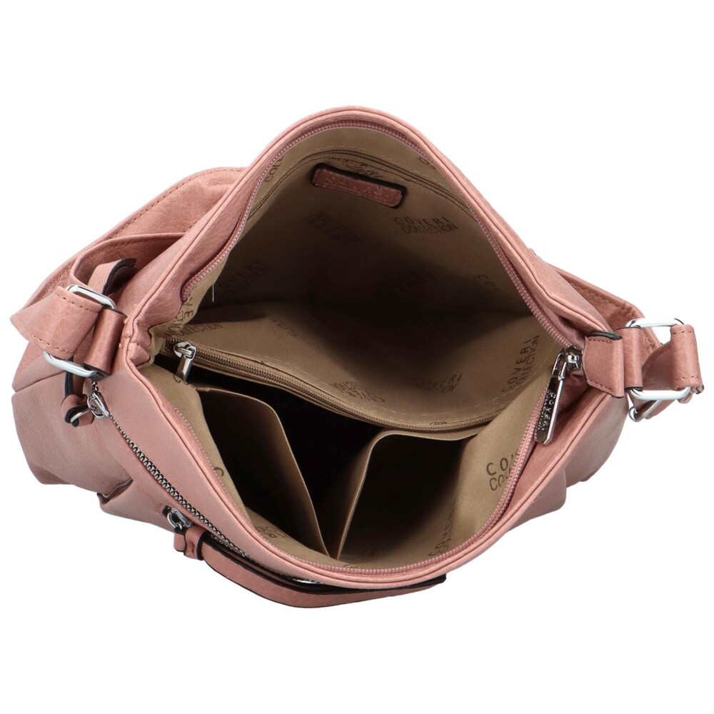 Dámská crossbody kabelka starorůžová - Coveri Daleina - Kabea.cz