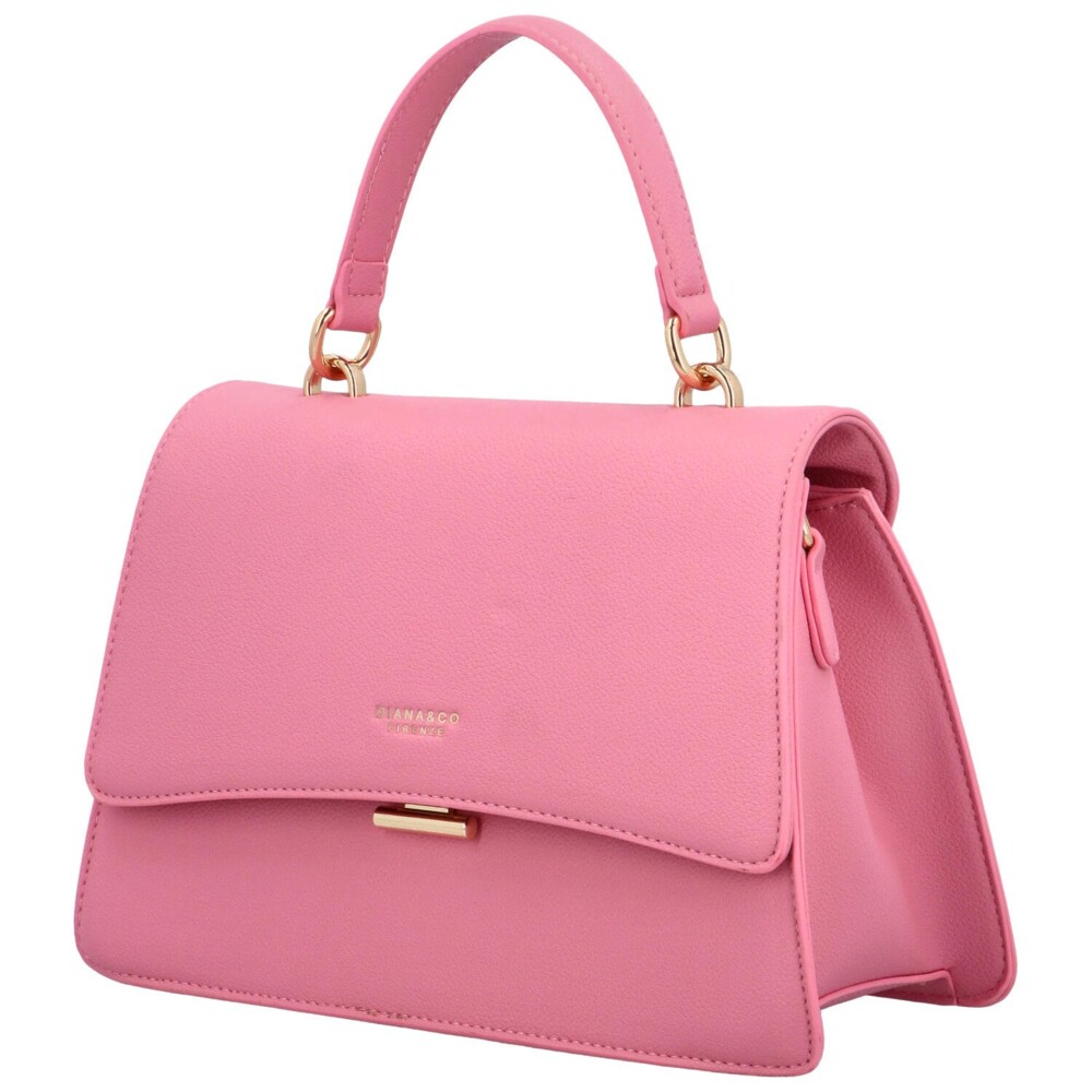 Dámská kabelka do ruky růžová - DIANA & CO Hiep - Kabea.cz