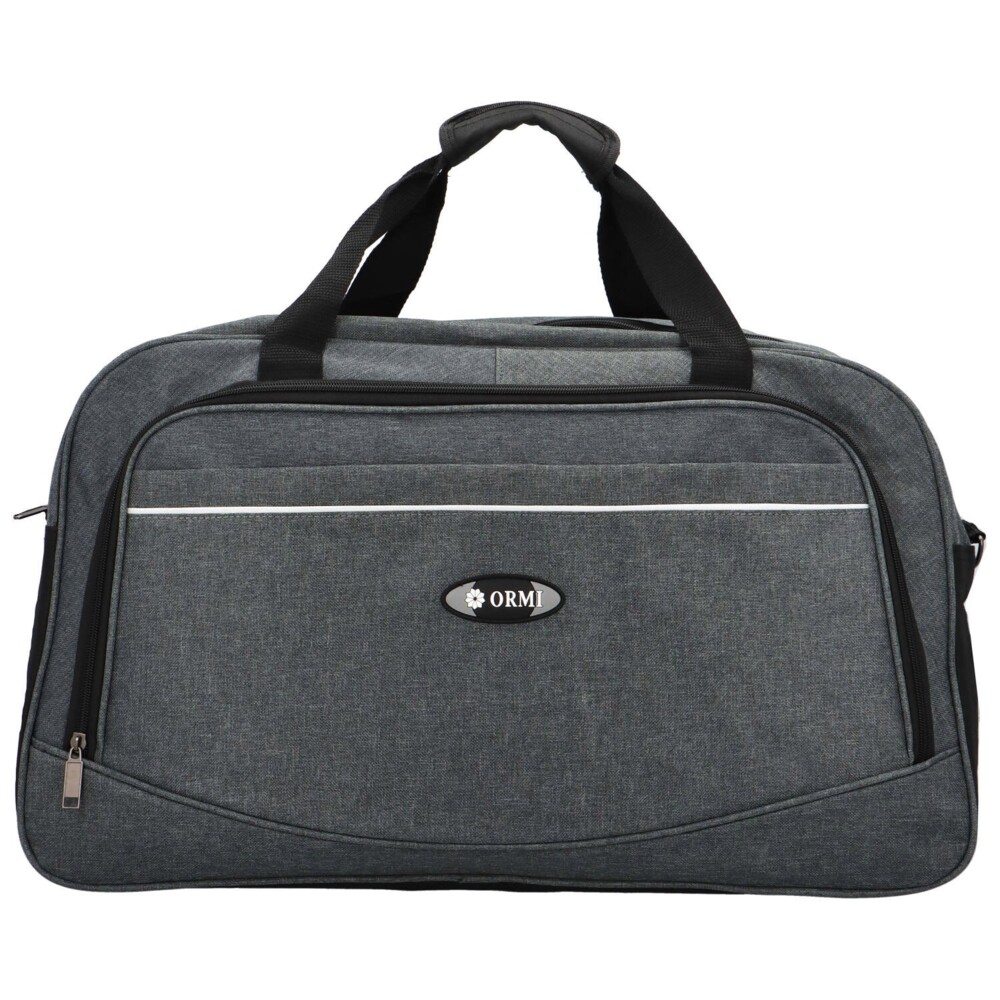 Cestovní taška šedá - Ormi Cisco L - Kabea.cz