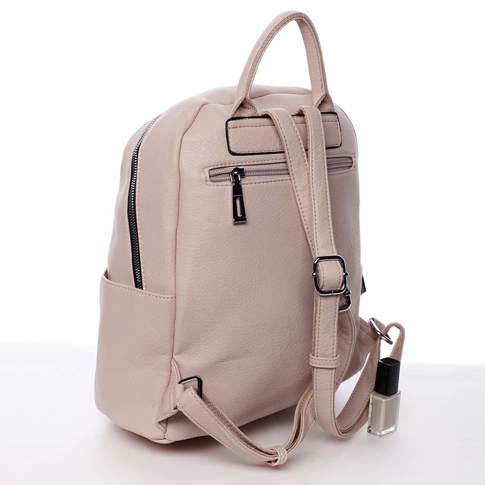 Módní a originální dámský batoh růžový - Maria C Rashid - Kabea.cz