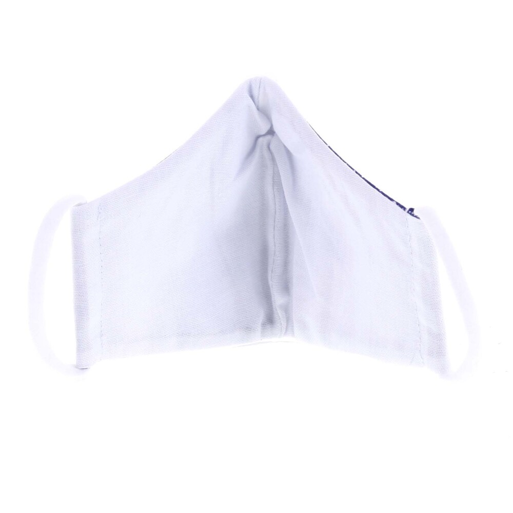 Nano rouška dětská české výroby modrá se vzorem - B&C XS - Kabea.cz