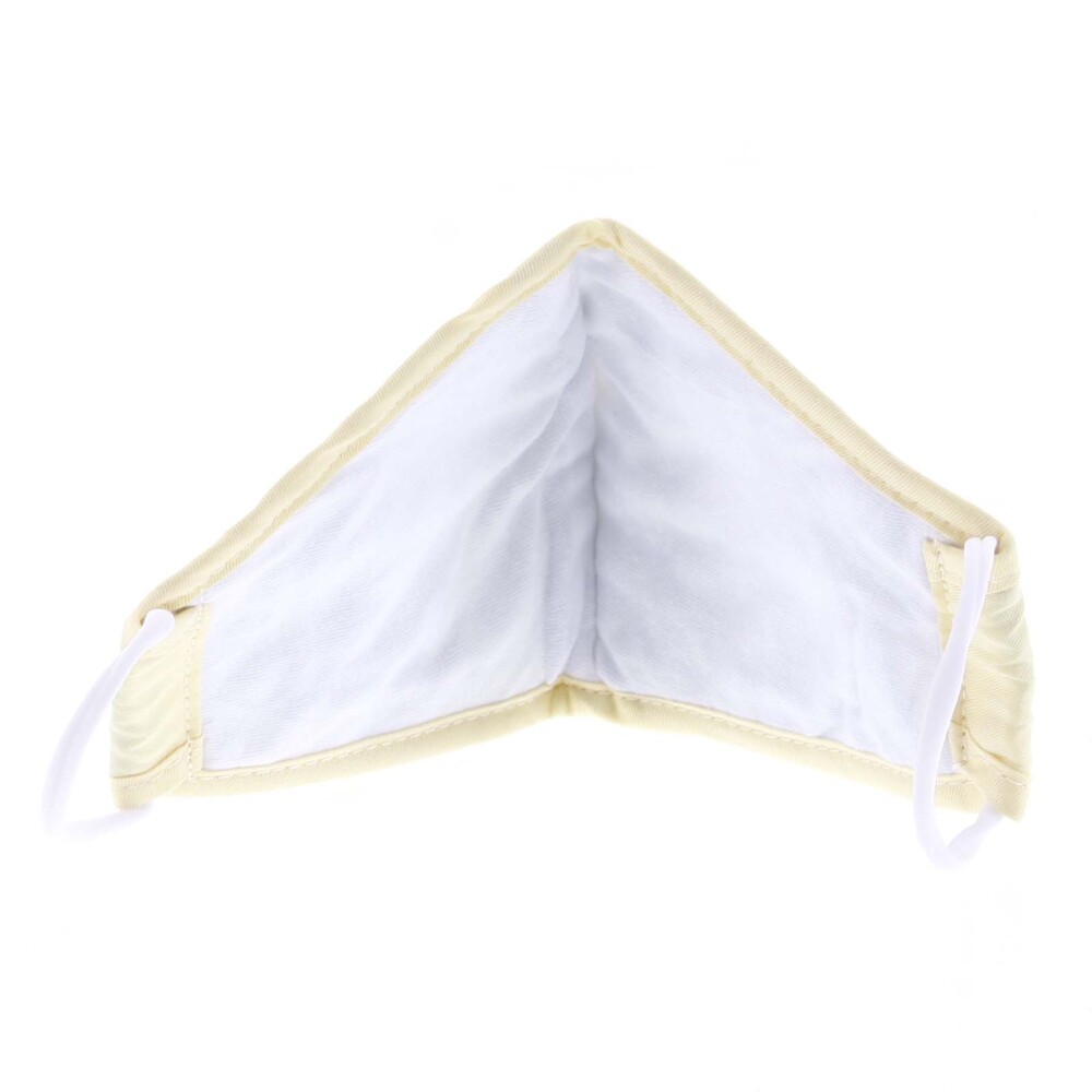 Stylová antibakteriální dětská rouška třívrstvá béžová s kočičkou - TNG ...