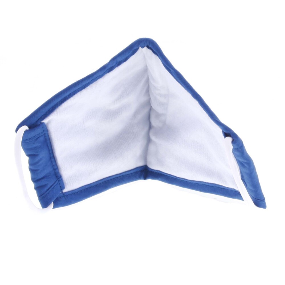 Stylová antibakteriální dětská rouška třívrstvá modrá s pandou - TNG XS ...